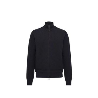 Moncler Homme, Pulls, Bleu, Taille: M Cardigan en Tricot