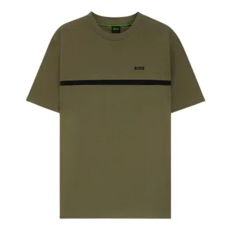 HUGO BOSS Homme, Tops, Vert, Taille: M T-shirt Boss ts_join structure