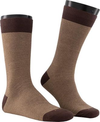 Boggi Milano Herren Socken braun Baumwolle