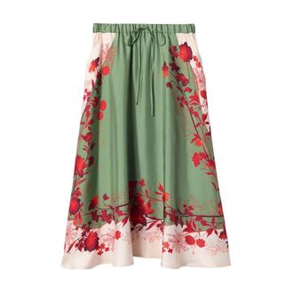 La DoubleJ Rock mit Kordelzug - - Skirts - Damen - Mehrfarbig - M