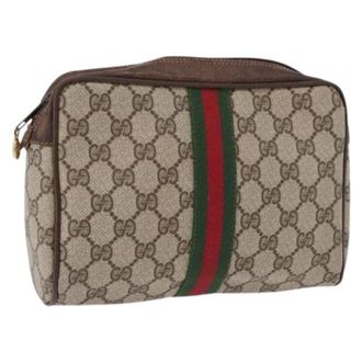 Gucci Sac pochette vintage Pre-owned - Femme - Pre-owned - Beige - Taille: ONE Size