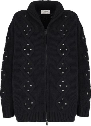 Laneus cardigan à détails de clous - Noir