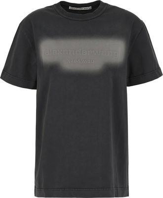 Alexander Wang Femme, Tops, Noir, Taille: 34 FR T-Shirt