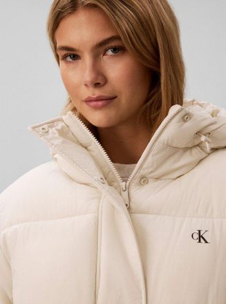 Calvin Klein Jeans Steppjacke BELTED MIDWEIGHT PUFFER Mit Rundhalsausschnitt, regular fit