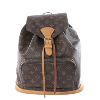 Louis Vuitton Pre-owned Montsouris Vintage GM Rucksack - - Pre-owned - Damen - Braun - ONE SIZE