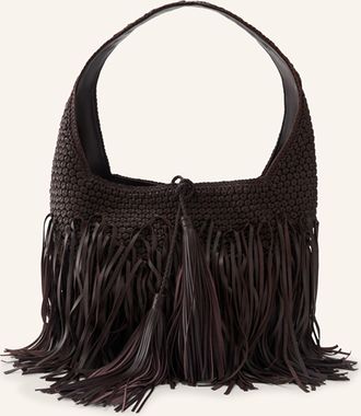 Lottusse Lottusse Hobo-Bag Noodbag braun