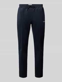 Les Deux Sweatpants mit Logo-Print Modell Ballier