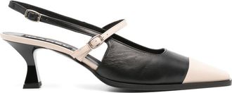 Carel escarpins Cecile 55 mm à bride arrière - Noir