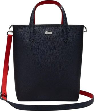 Lacoste Femme, Sacs, Bleu, Taille: ONE Size Anna Tote Bag