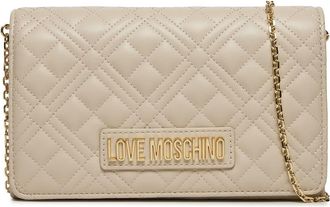 Love Moschino Damen Umhängetasche, Weiß