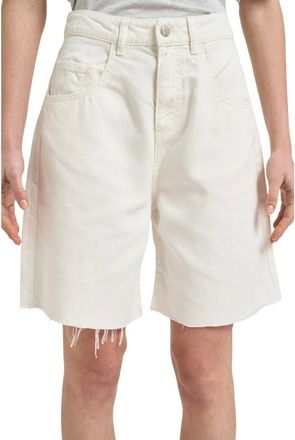 Icon Denim Los Angeles Femme, Shorts, Blanc, Taille: W26 Lea Short