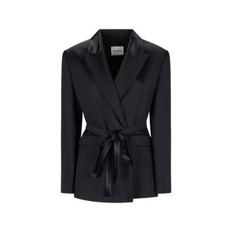 Andamane Femme, Vestes, Noir, Taille: 34 FR Wilder Blazer With Belt