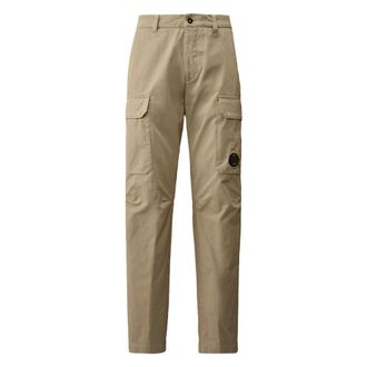 C.P. Company Lockere Cargohose aus Baumwollgabardine - - Trousers - Herren - Grau - L