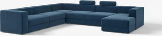 IKEA J&Auml;TTEBO Sofa, U-Form/7-sitzig