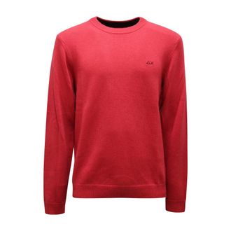 Sun 68 Corallo Pullover Warm L/S - - Knitwear - Herren - Rot - L