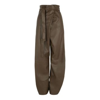 Cortana Femme, Pantalons, Vert, Taille: 40 FR Mite Wrap Pantalons