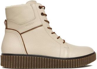 Rieker Schnürschuhe Y4303-80 Écru