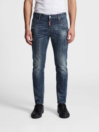 Dsquared2 Skater Slim Fit Jeans aus Distressed-Stretch-Denim