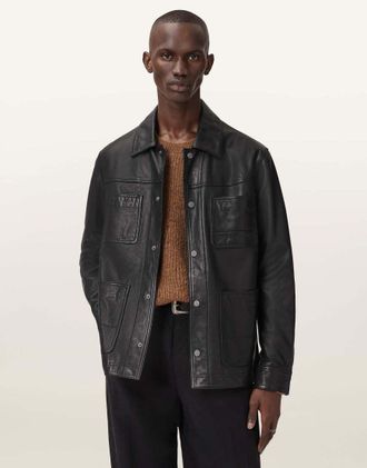AllSaints Saxon - Veste - Noir