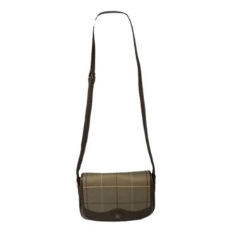 Burberry Sac &agrave; bandouli&egrave;re en cuir Pre-owned - Femme - Pre-owned - Brun - Taille: ONE Size
