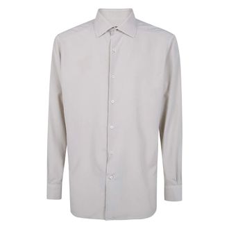 Ermenegildo Zegna Homme, Chemises, Gris, Taille: M Casual Chemises