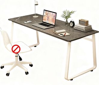 Generic Schreibtisch, Arbeitstisch, Gaming-Schreibtisch, Heimarbeitsplatz, minimalistischer moderner Stil, einfache Montage, geeignet for Zuhause, Büro, Gamin