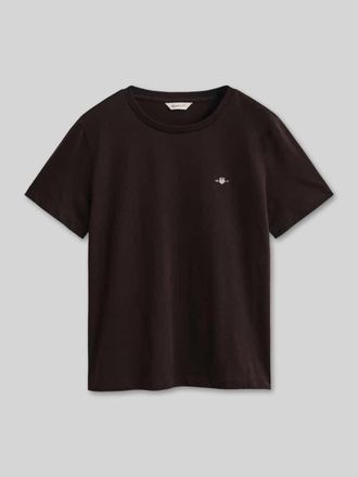 GANT Regular Fit T-Shirt aus reiner Baumwolle