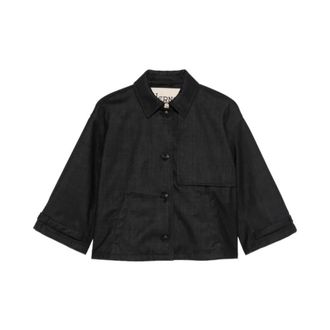 Herno Femme, Vestes, Bleu, Taille: 38 FR Trench Jacket