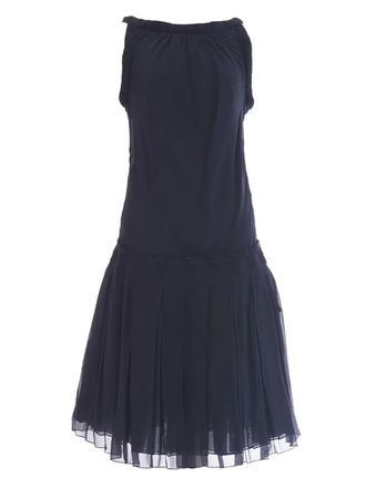 Vintage robe en tulle pre-owned - Noir