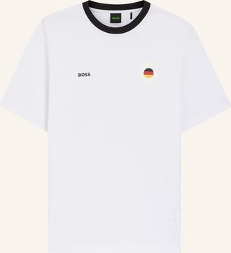 HUGO BOSS T-Shirt Ts_Bb Bc Lux Tee Regular Fit beige