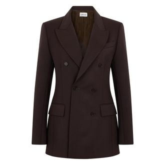 P.A.R.O.S.H. Liliuxy25 Zweireihiger Blazer - - Jackets - Damen - Braun - S