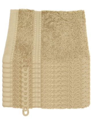 Julie Julsen Bio Waschhandschuh-Set, 10 Waschhandschuhe in 32 Farben erh&auml;ltlich weich und saugstark Sand 15x21 cm