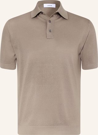 Lardini Lardini Piqu&eacute;-Poloshirt beige