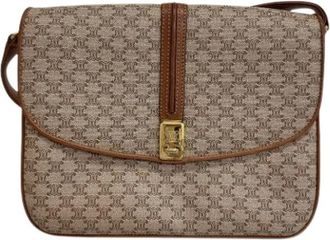 Celine Pre-owned Pochette Sac Bandouli&egrave;re Vintage - Femme - Pre-owned - Brun - Taille: ONE Size