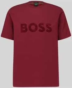 HUGO BOSS Regular Fit T-Shirt aus Baumwollmix