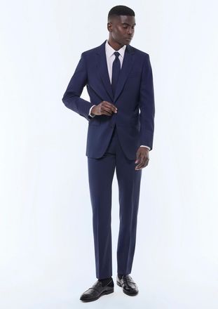 Fursac Costume ajusté en laine Prince de Galles - Taille 44 - Homme