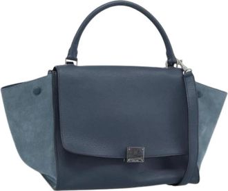 Celine Sac &agrave; main vintage doccasion - Femme - Pre-owned - Bleu - Taille: ONE Size