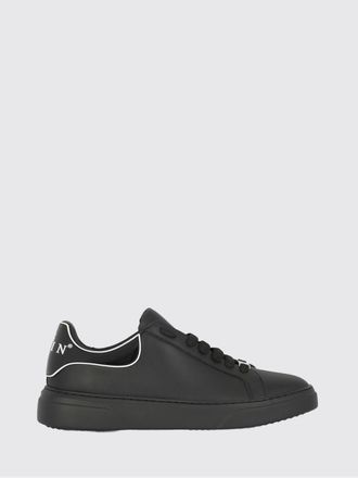 Philipp Plein Low-Top-Sneakers aus zweifarbigem Leder mit Chunky-Sohle und Logo