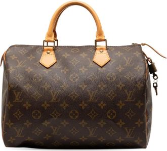 Louis Vuitton 1995 Monogram Speedy 30 boston bag - Braun