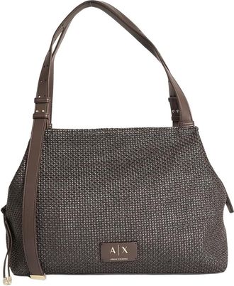 A|X Armani Exchange Femme, Sacs, Brun, Taille: ONE Size Mini sac bandouli&egrave;re structur&eacute;