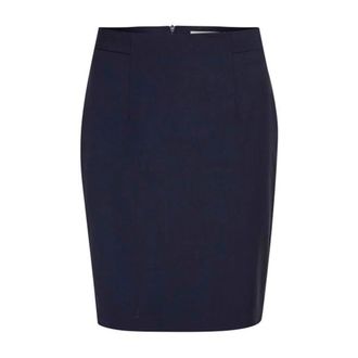 Inwear Jupe Crayon Bleu Marine - Femme - Jupes - Bleu - Taille: 46 FR