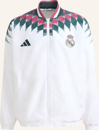 adidas Real Madrid Stadium Kids Trainingsjacke weiss
