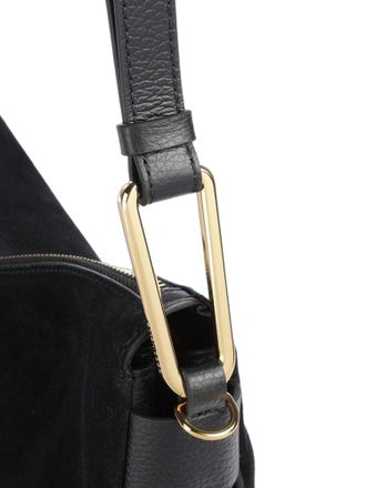 Coccinelle Womens Shoulder Bag Black Cowhide Shoulder-bags