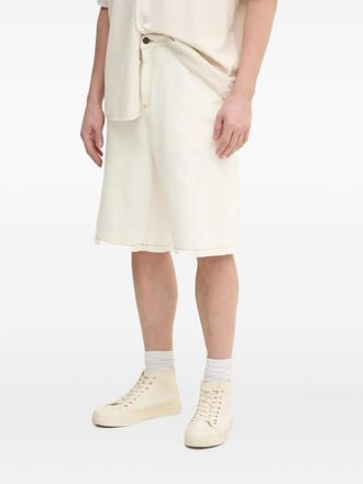 American Vintage short Jozas Street - Blanc