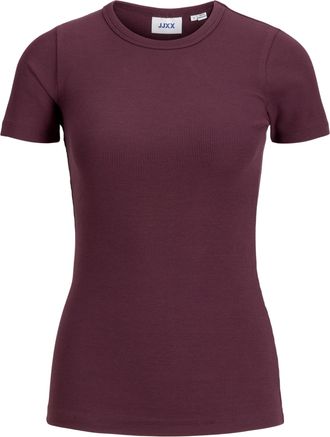 Jack & Jones Jxfrankie STR Ss Rib Tee JRS Noos