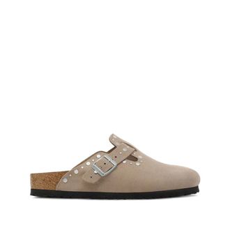Birkenstock Femme, Chaussures, Gris, Taille: 40 EU Boston Rivets