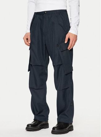 G-Star Stoffhose R-3N D25224 862 Dunkelblau Straight Fit