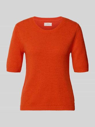 Fynch-Hatton Strickpullover mit Rundhalsausschnitt und 1/2-Arm