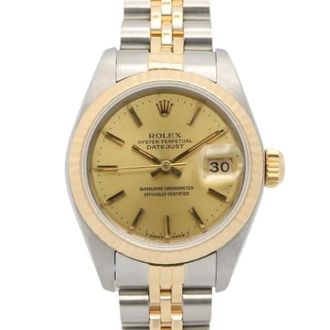 Rolex Montre vintage doccasion 69173 - Femme - Pre-owned - Jaune - Taille: ONE Size