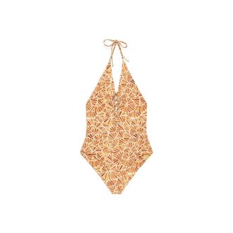 Maliparmi Maliparmi, Femme, Maillots de bain, Jaune, Taille: 36 FR Intero Shell Swimsuit